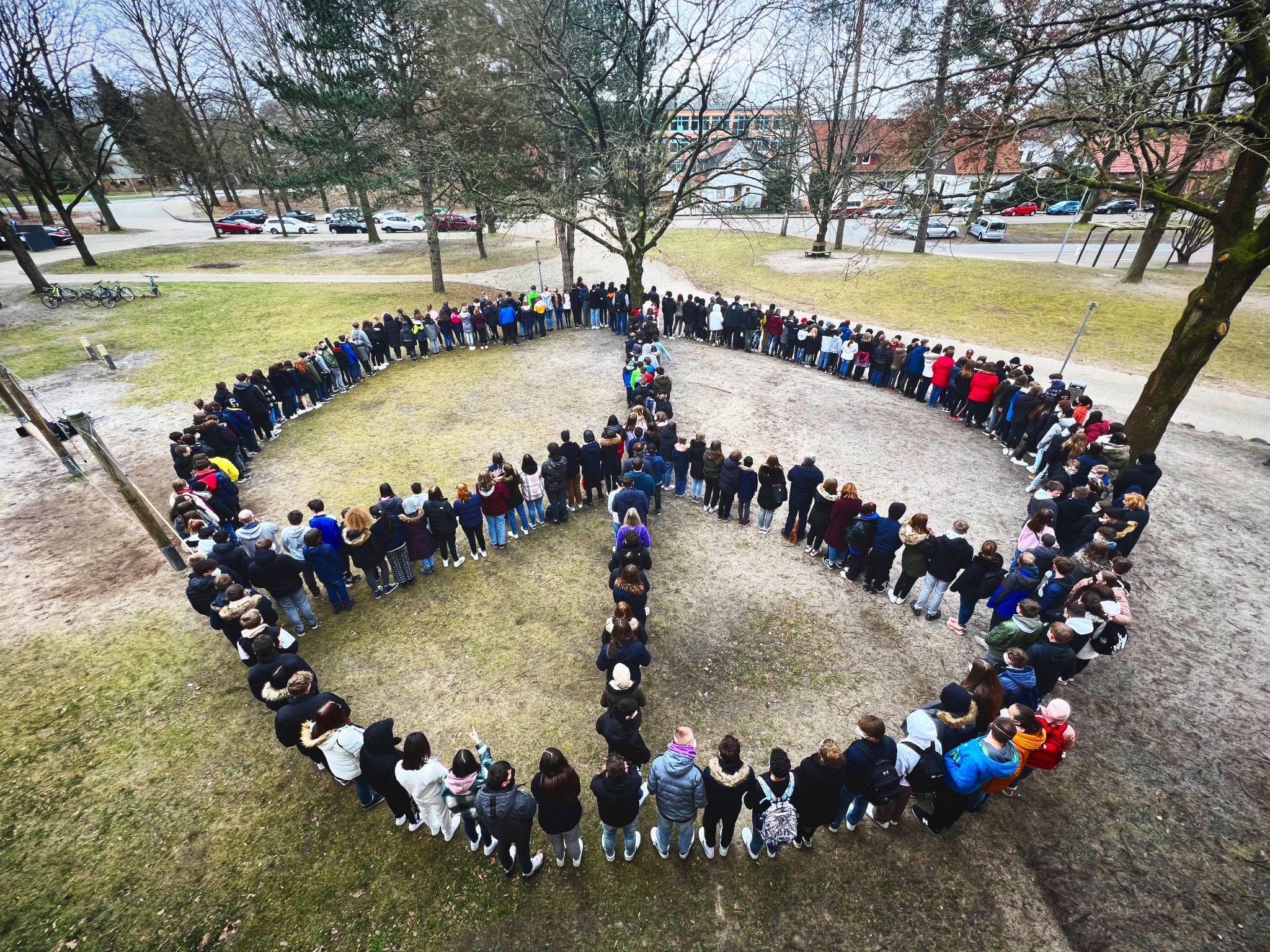 Ein Zeichen für den Frieden – Lieth-Schule Bad-Fallingbostel